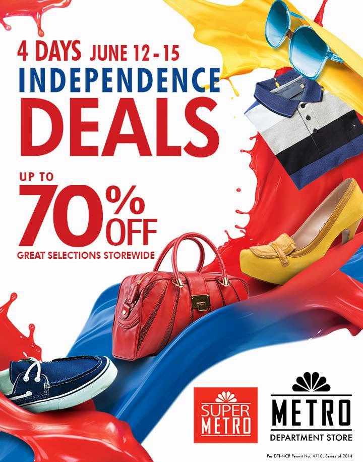 Manila Shopper: Metro Stores Independence Deals: June 12-15 2014