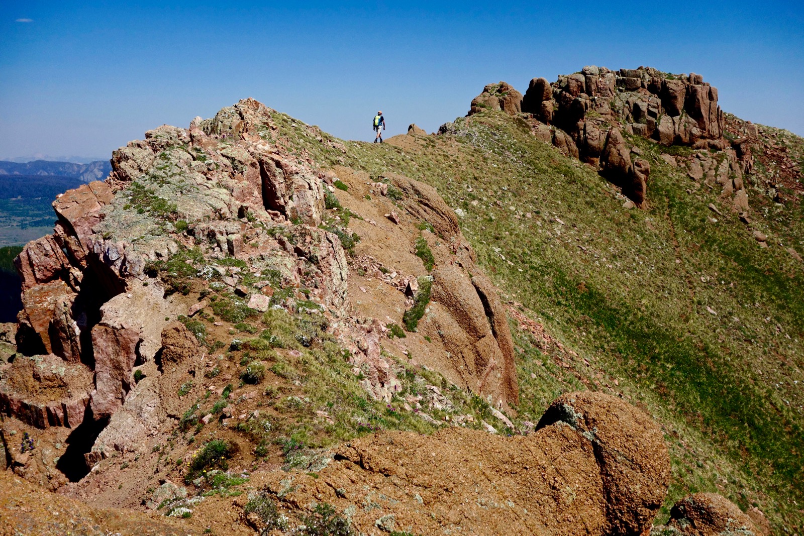 Earthline: The American West: Sheridan Mountain, 12,795'; Crevasse ...