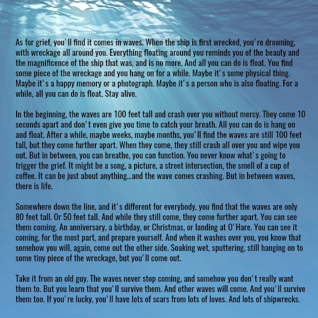 What is the best thing to say to someone who just lost a loved one? : r ...