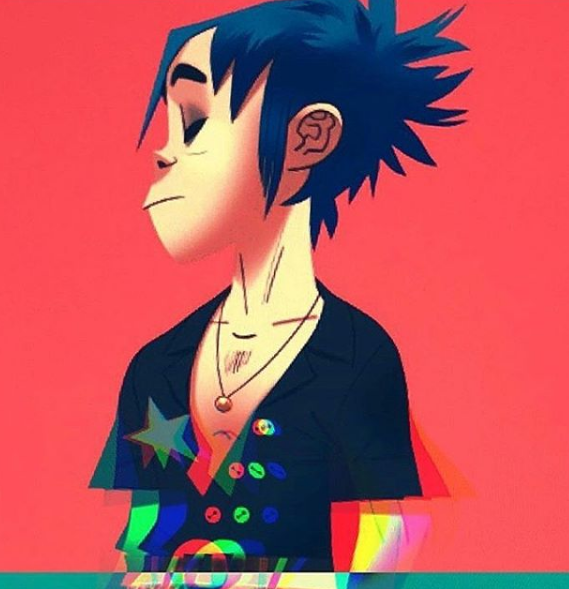 EverythinGorillaz: ¡Nuevo art de 2D!