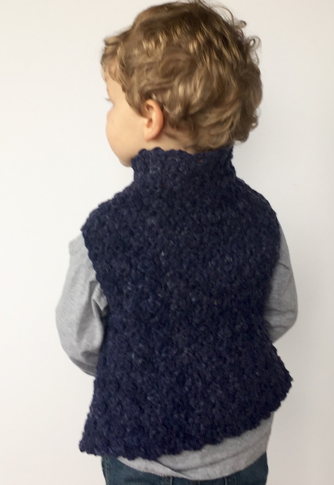 Chunky Vest Crochet Pattern to fit Everyone