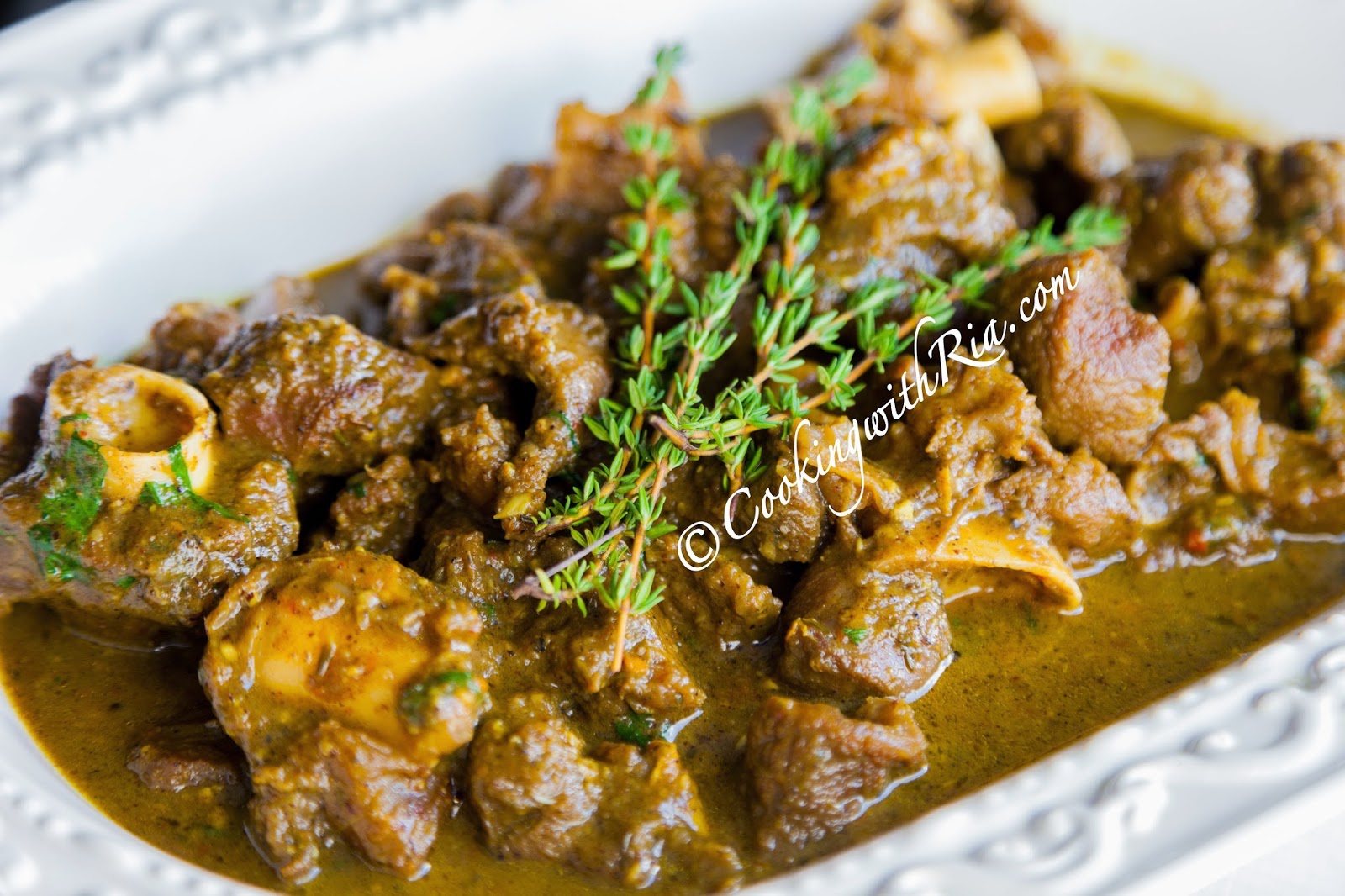 Ria's Trinidadian Curried Goat
