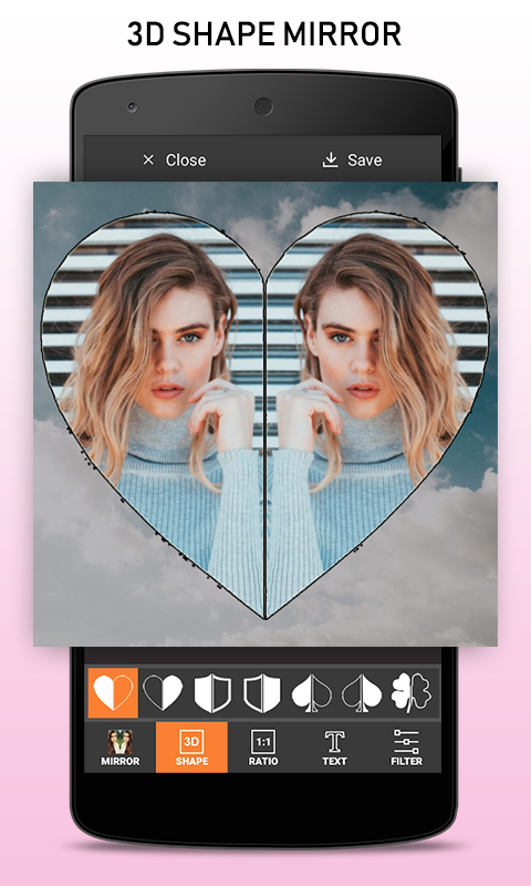 Photo Editor Collage Mirror Scrapbook