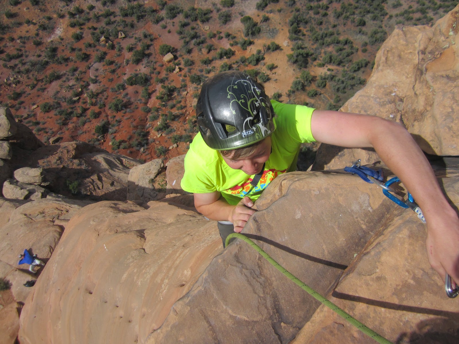 Climbing Trip Reports: Spring Break, Day 1: Independence Monument