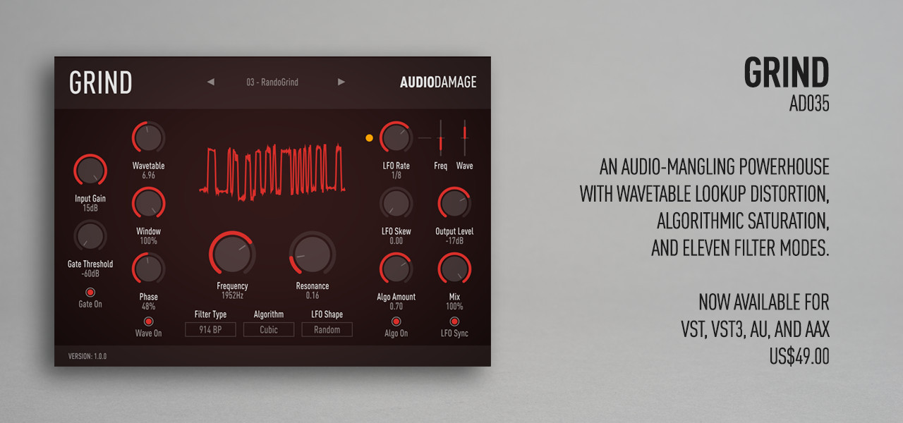 MATRIXSYNTH: Audio Damage Grind Coming to iPad?