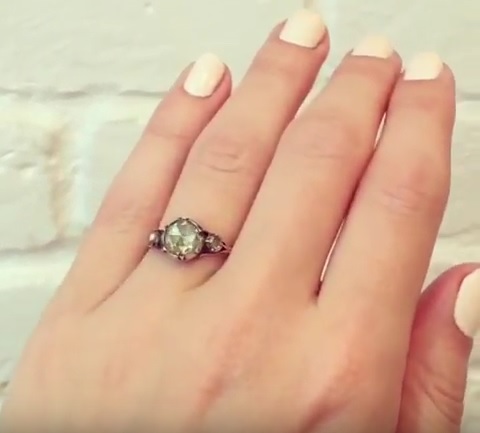 Wedding Traditions and Meanings: Vintage style wedding rings: Georgian Era