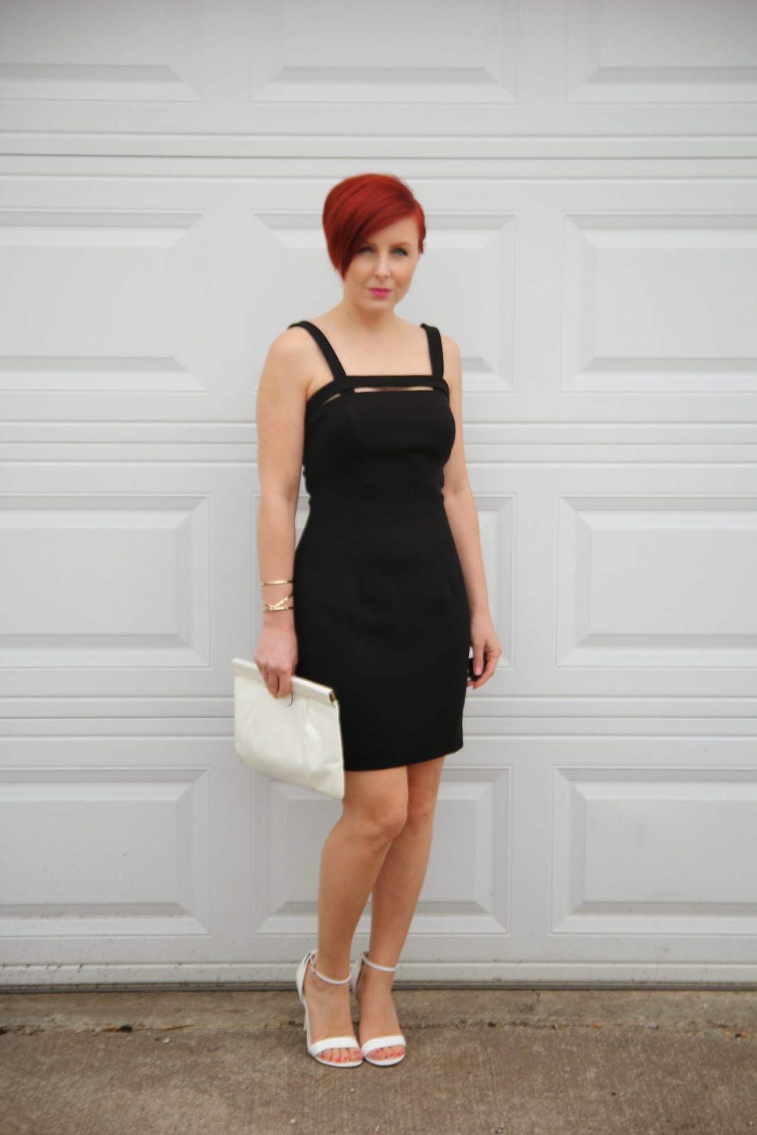 Thrift and Shout: Cute Outfit of the Day: Vintage but Modern LBD