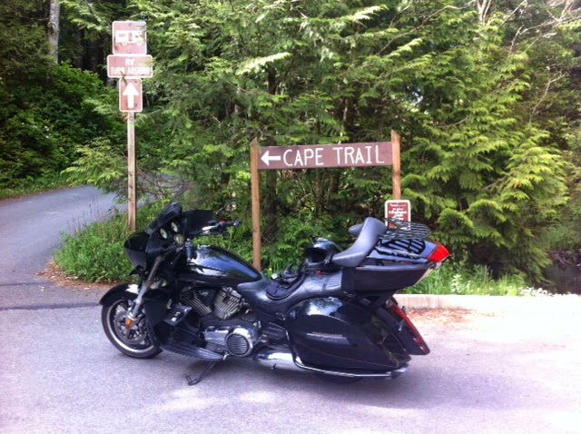 Motorcycle ride of the four corners of the contiguous US