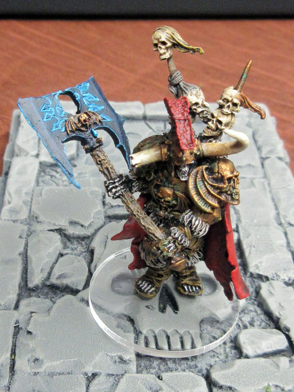 Adventures In Miniature Gaming: Painted Warhammer Krell, or Wight King ...