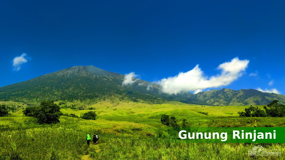 10+ Gambar Pemandangan Gunung Rinjani, Paling Dicari!