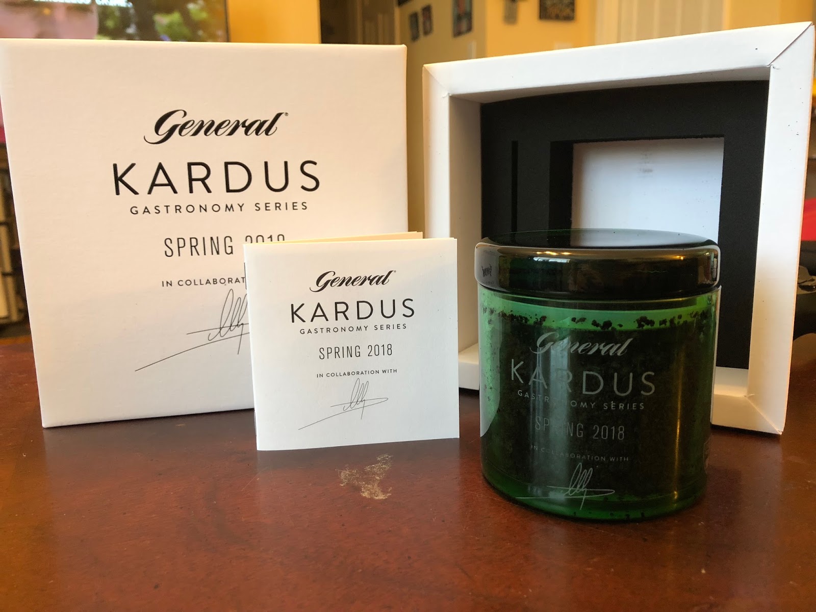 General Kardus Spring 2018 - Review. 8 March 2018.