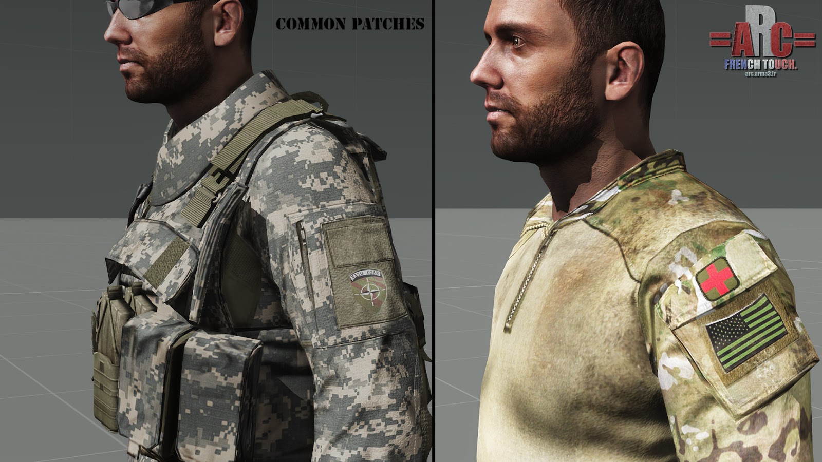様々なパッチと腕章を追加する ARC Patches / Insignia アドオン | 弱者の日記^^ - Arma 3 MODとアドオン紹介