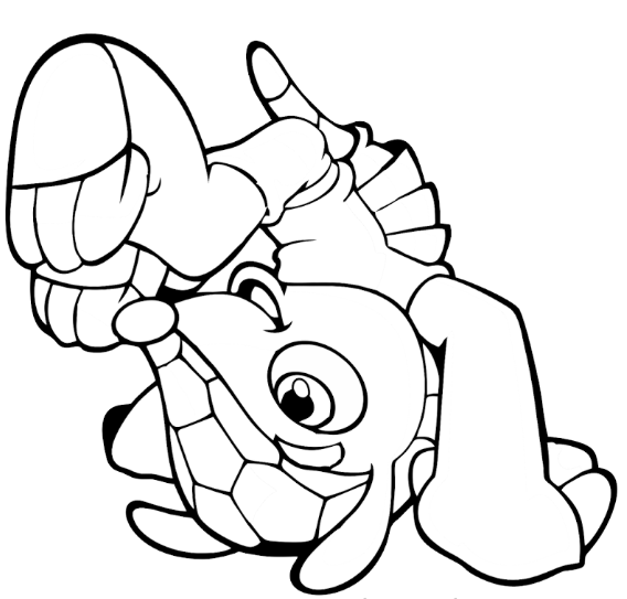 Desenhos do Fuleco para colorir e imprimir – Mascote da Copa Brasil ...