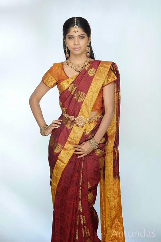 Actress Divya Photo session in saree