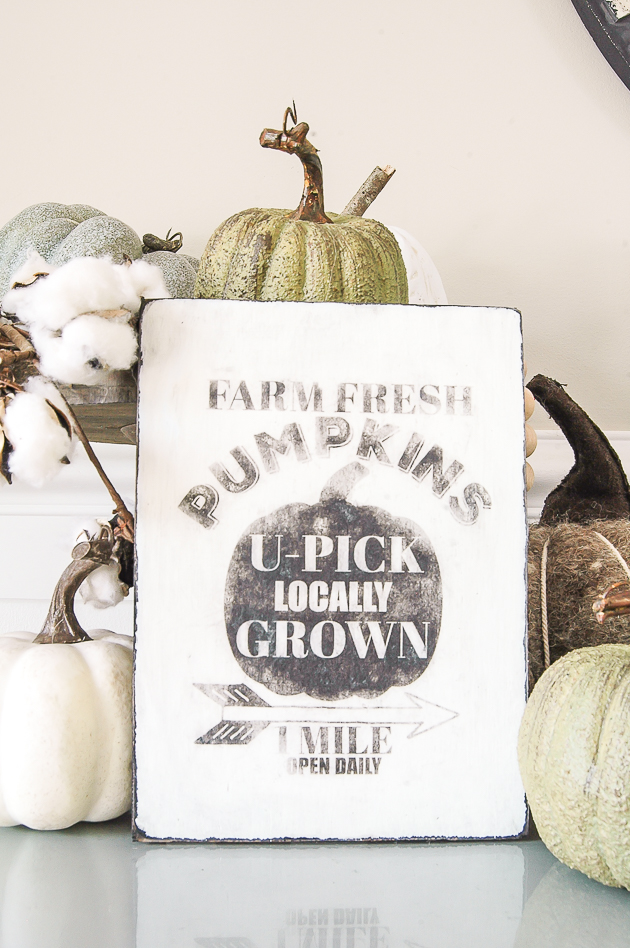 How to Transfer an Image to Wood with a Free Pumpkin Printable | Little ...