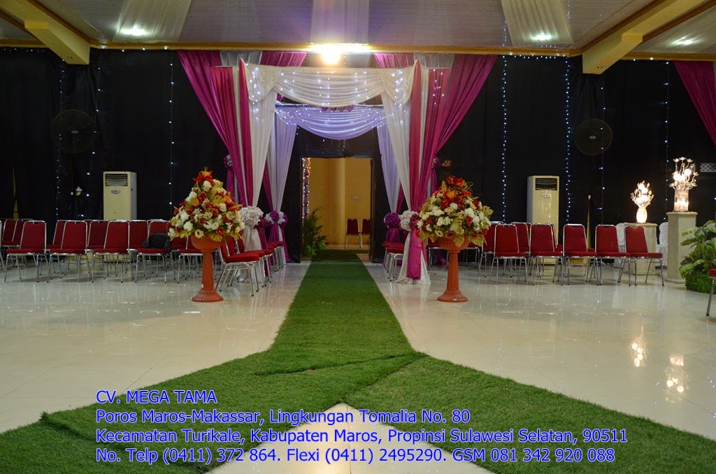 Gate Modern Merah Putih | CV. Mega Tama