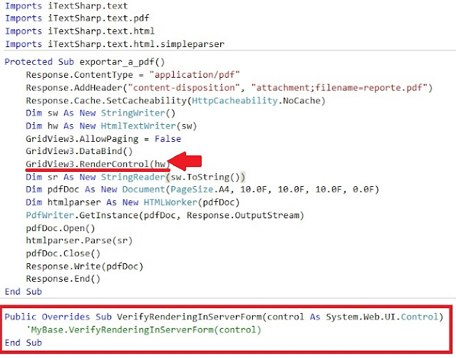 Error: El control 'ctl00 MainContent GridView' de tipo 'GridView' debe colocarse dentro de una ...