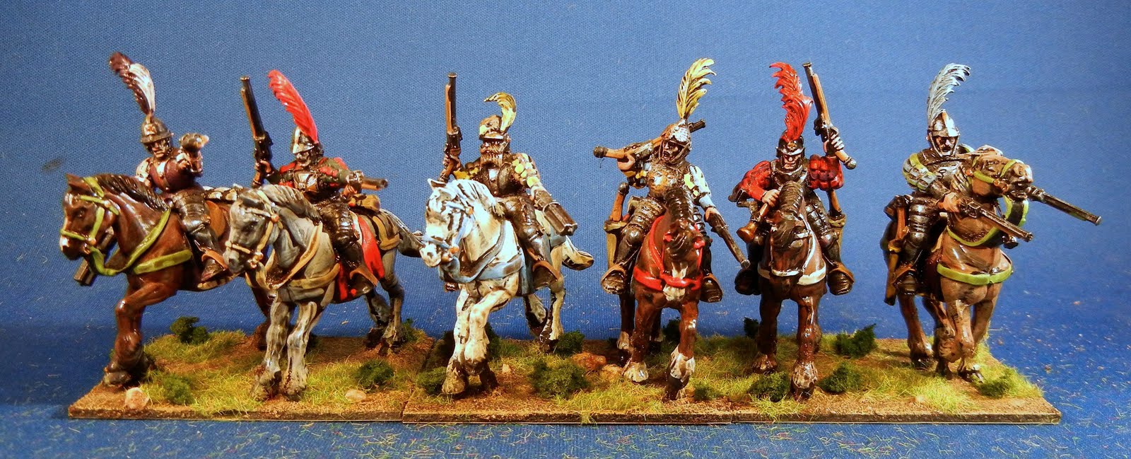 Bob's Miniature Wargaming Blog: 28mm renaissance reiters