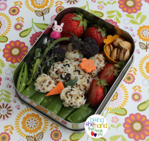 Biting The Hand That Feeds You: Spring Garden Bunny!