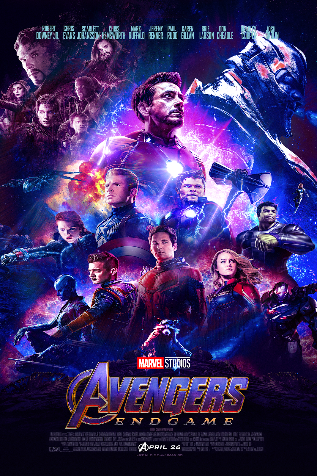 Marvel Spoiler Oficial: Endgame Posters HD