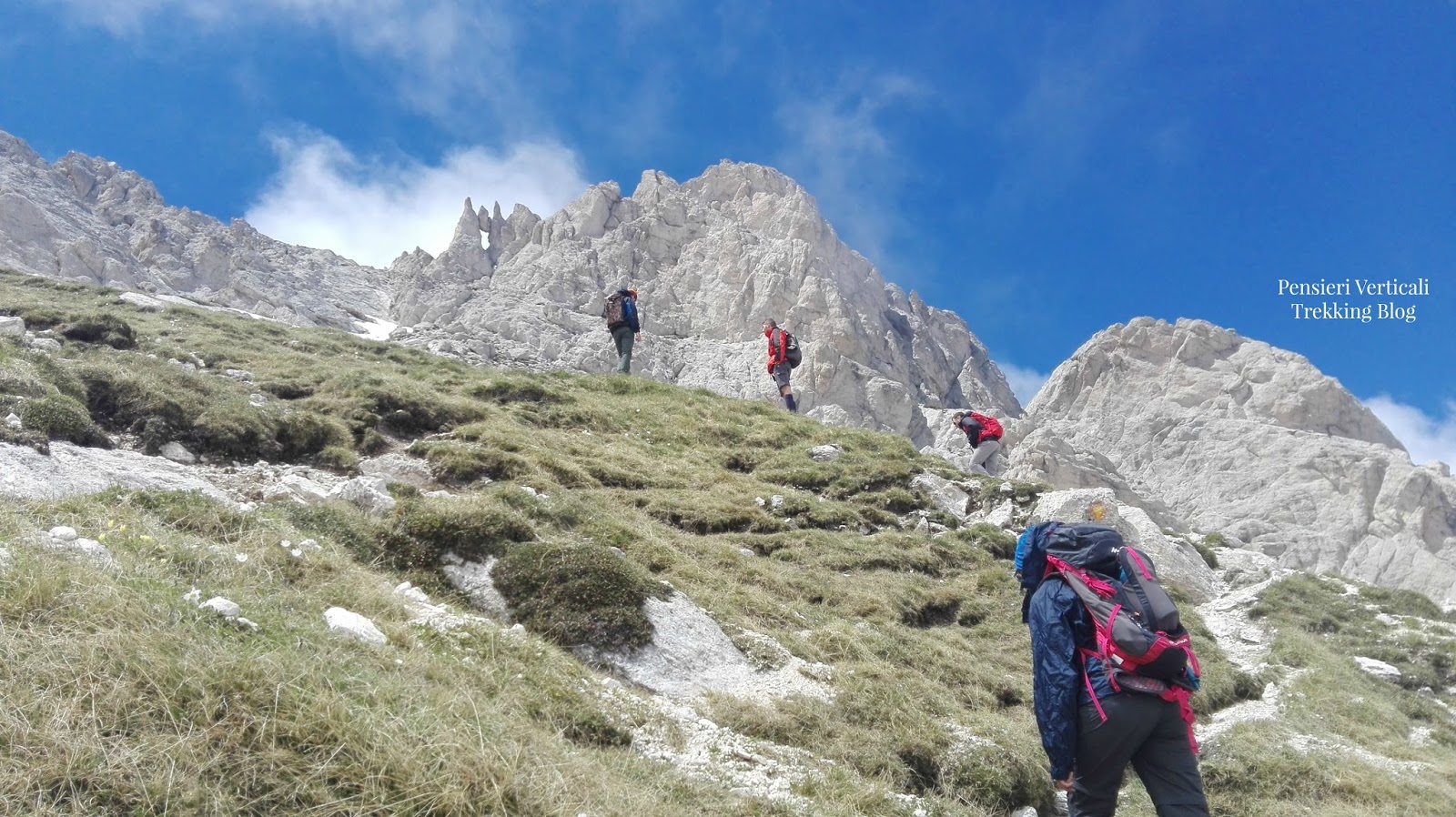 Pensieri Verticali: LA SALITA AL MONTE PRENA