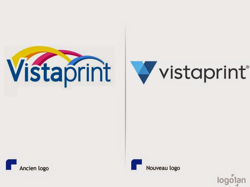 Logofan: Vistaprint change d'identité visuelle