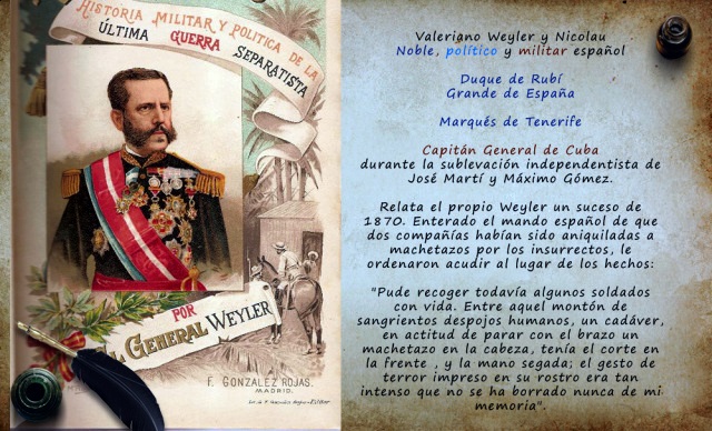 El General Valeriano Weyler en San Rafael | AlfonsoyAmigos