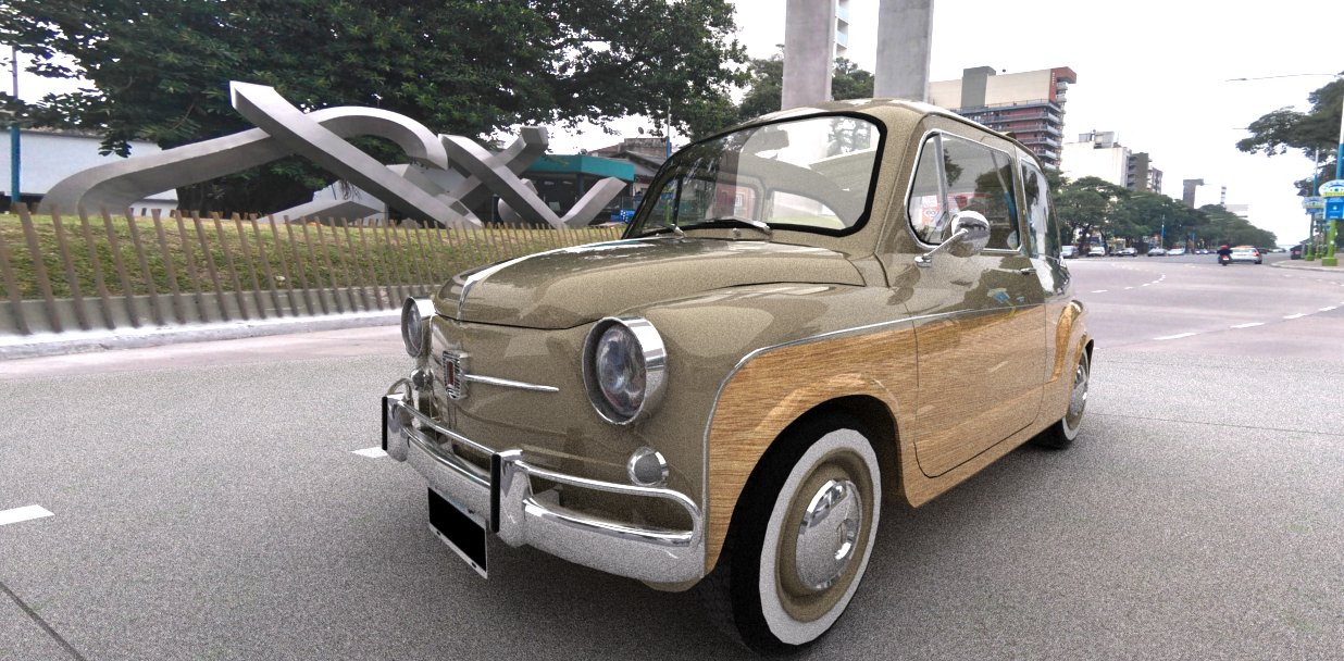 Mis Vehiculos 3D: Fiat 600 - Retro Prototipos VI