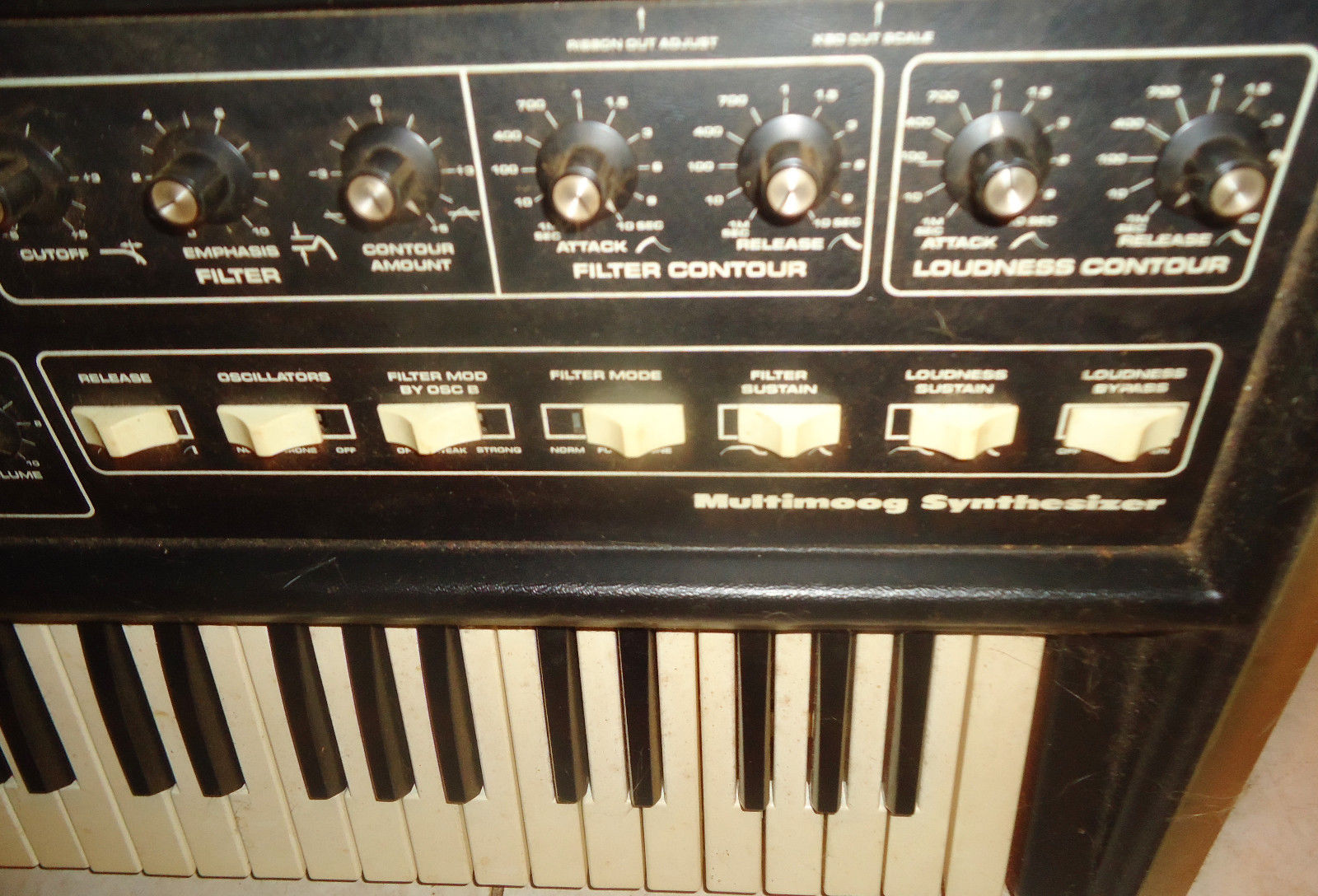 MATRIXSYNTH: Vintage 1978 Moog Multimoog Synthesizer SN 1894
