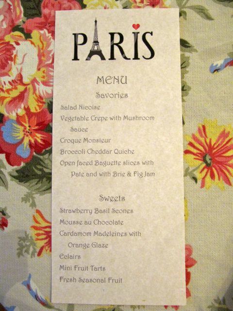 Gluten Free Baking Bear: GLUTEN FREE FRENCH TEA PARTY