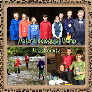 Mike & Andrea + 5: Calvin goes to Camp Waskowitz