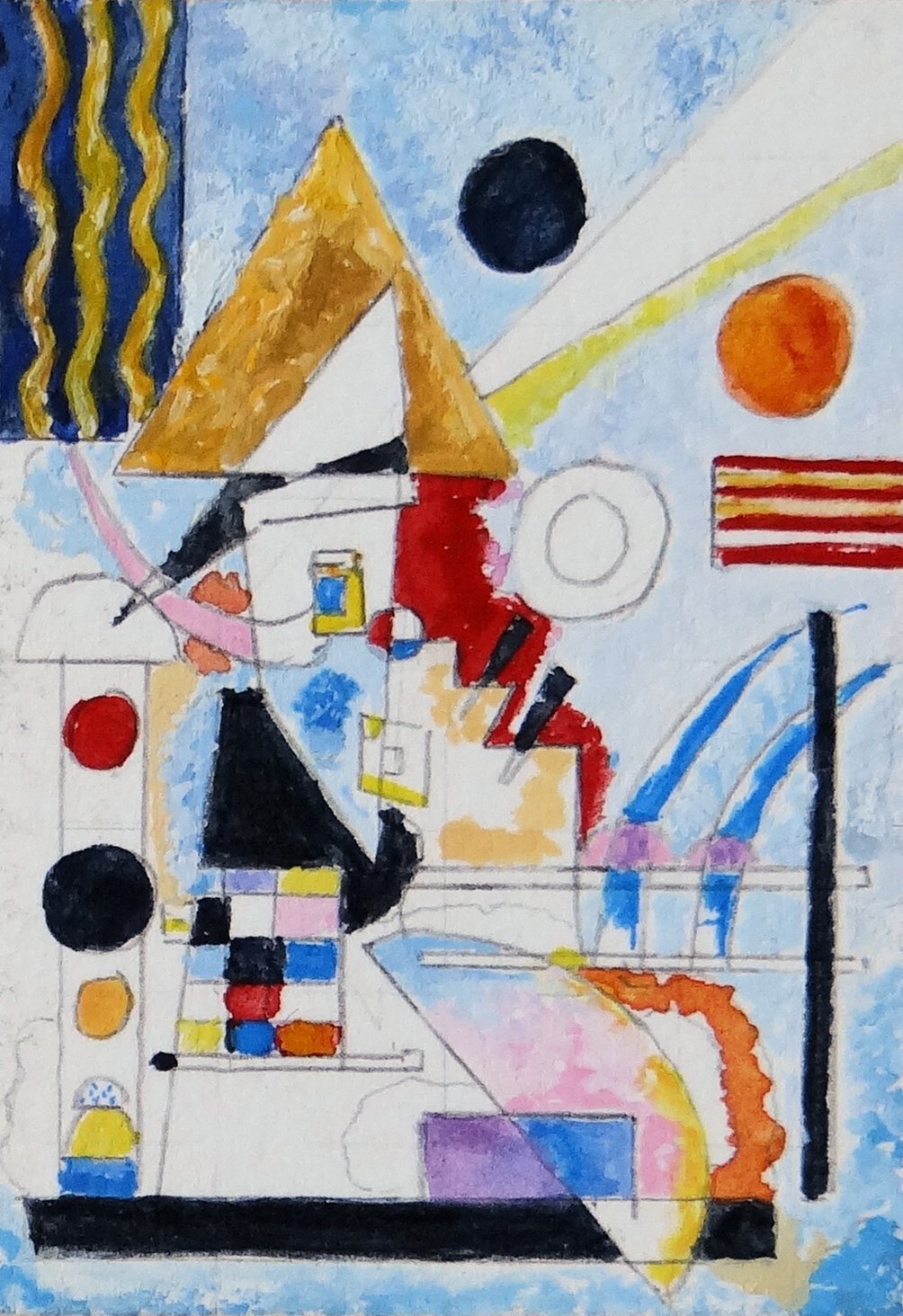Stephanie Guy Fine Art: Tutorial: Kandinsky's Swinging Schaukeln 1925 ...