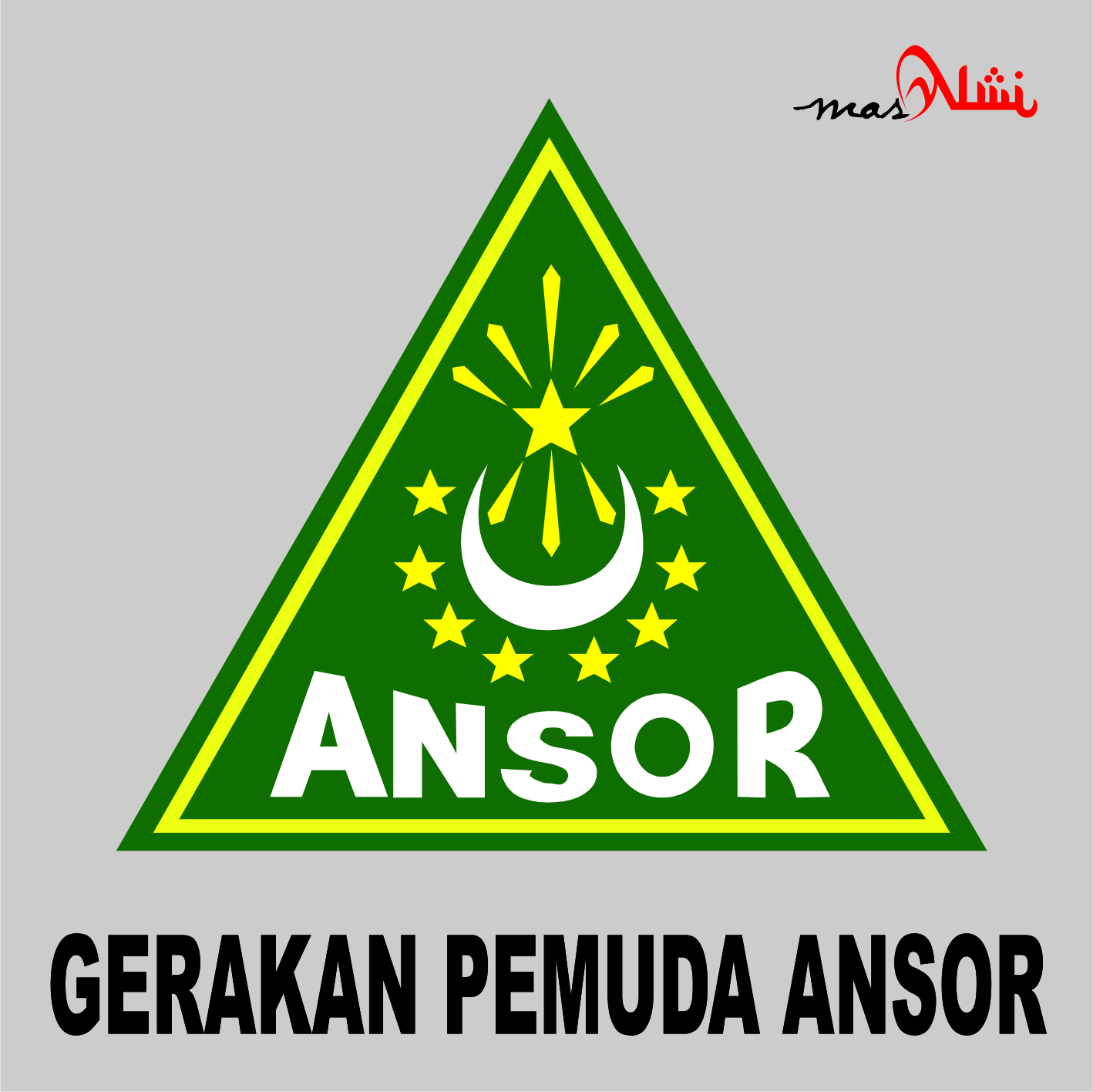 Mas Alwi: SEJARAH BERDIRI, MAKNA LOGO DAN DOWNLOAD LOGO GP ANSOR