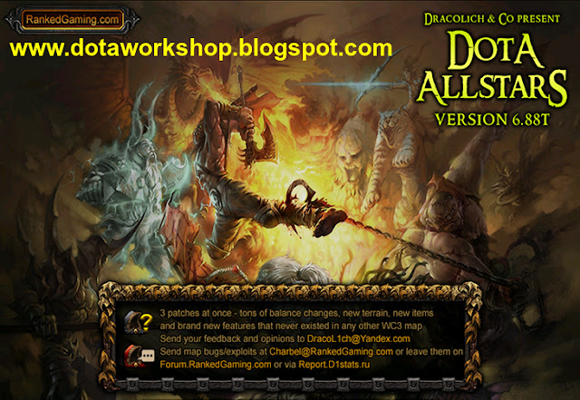 Dota Workshop Tools: DotA Allstars 6.88t9