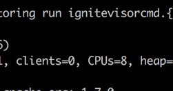 My workspace: Tip: SQL client for Apache Ignite cache