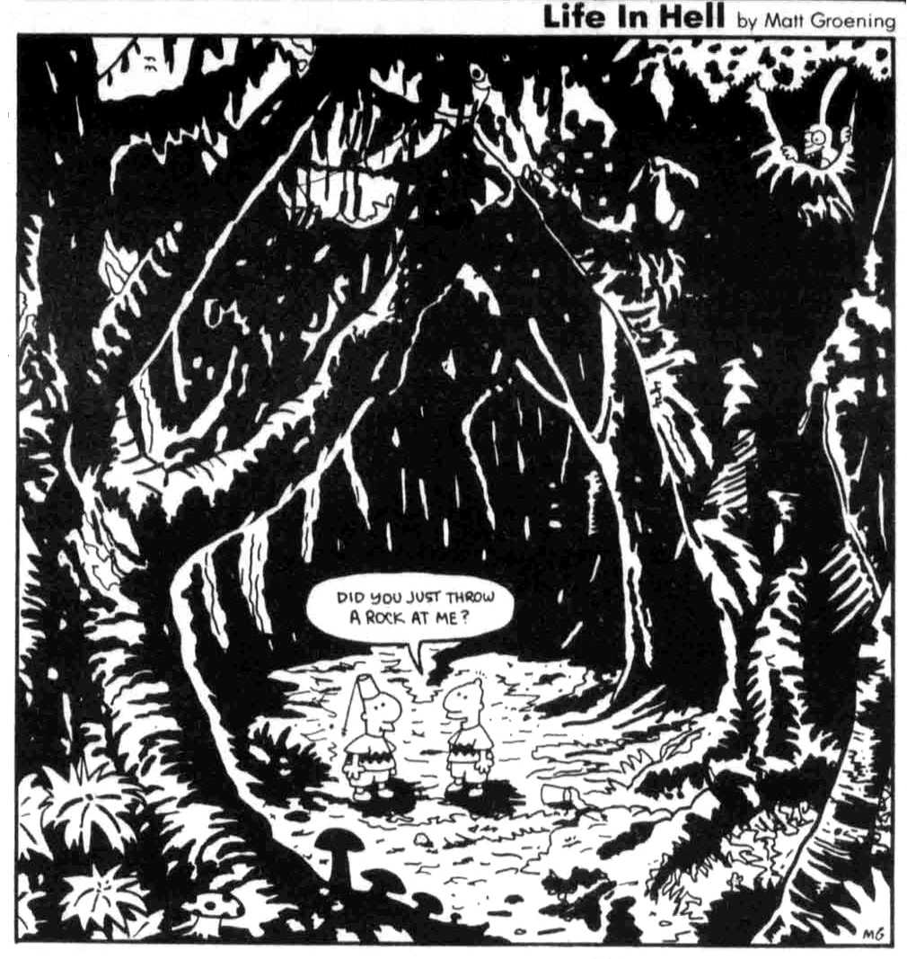 Bongo's Ultimate Life in Hell Archive : Life in Hell 1987 Archive