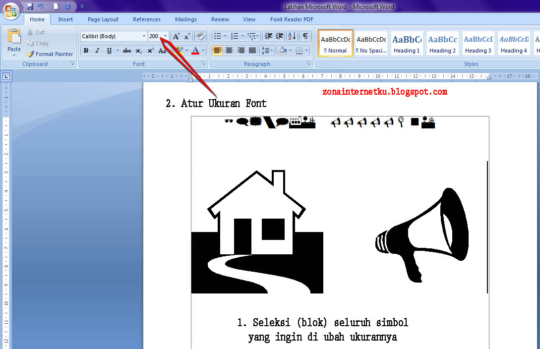 Cara Menyisipkan Simbol Di Microsoft Word 2007 - Zona Internetku