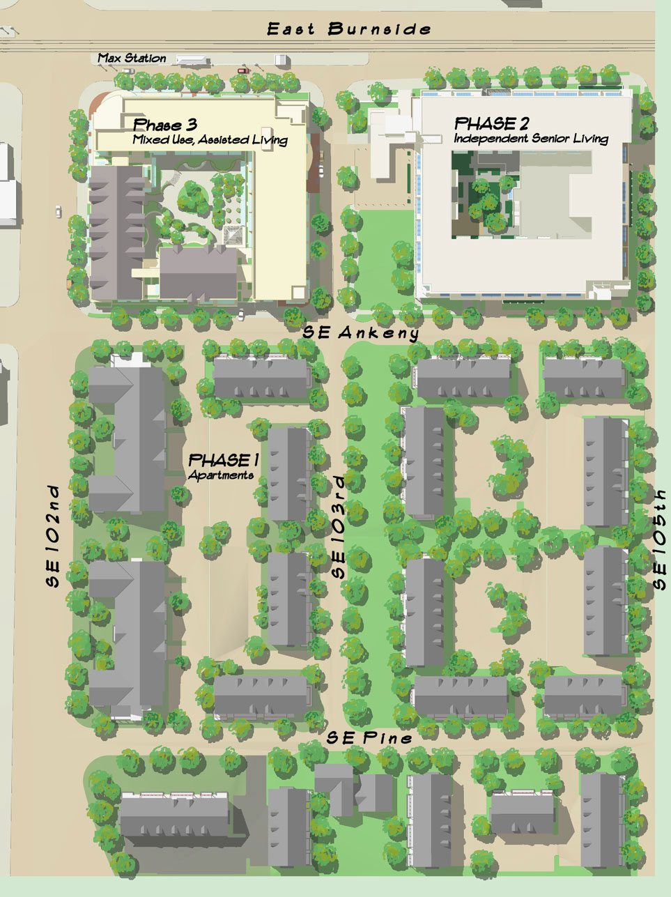 MCM DESIGN: Creating Neighborhood, Russellville Commons