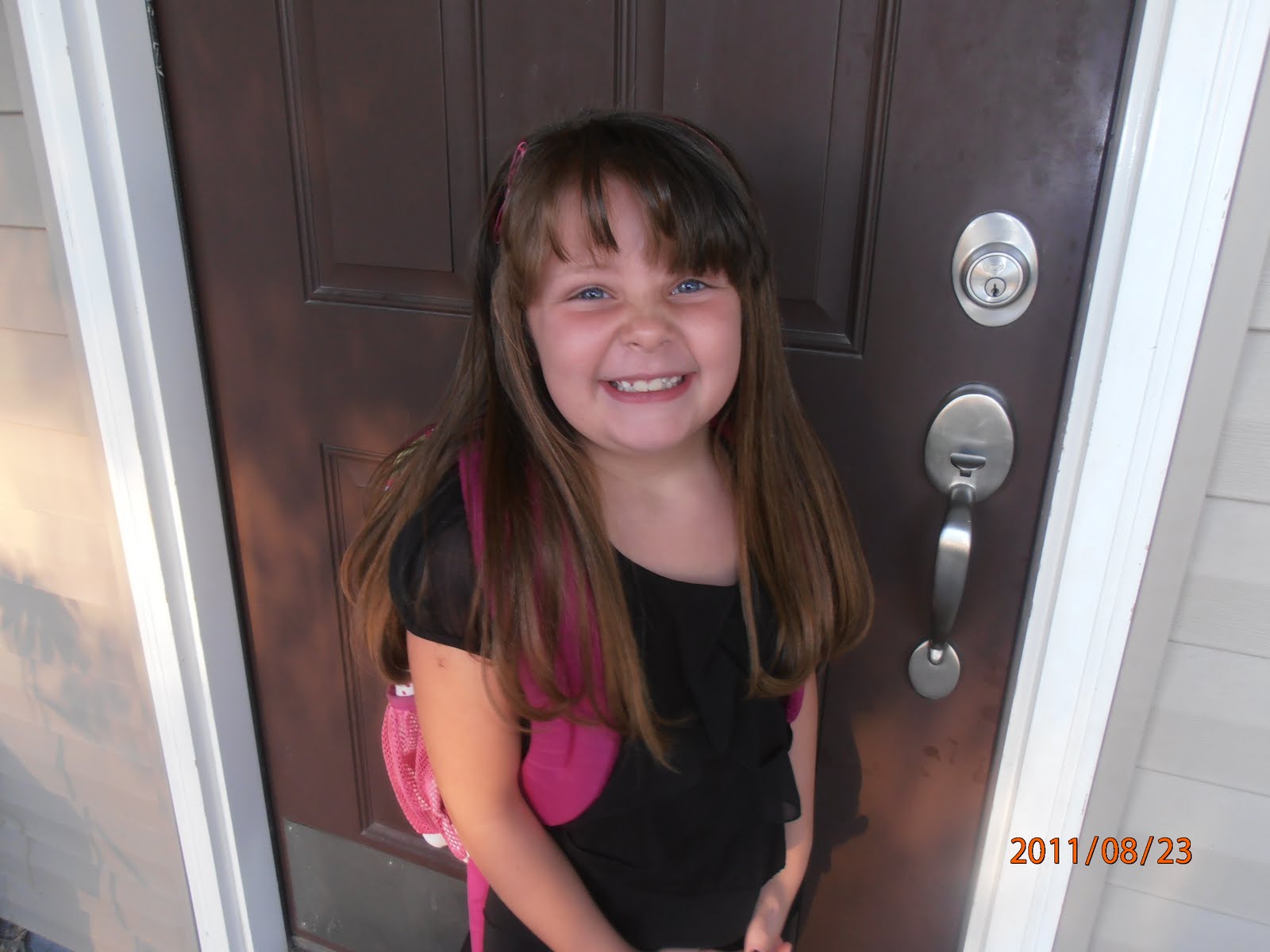 Team Eames: Ellie's First Day of Second Grade