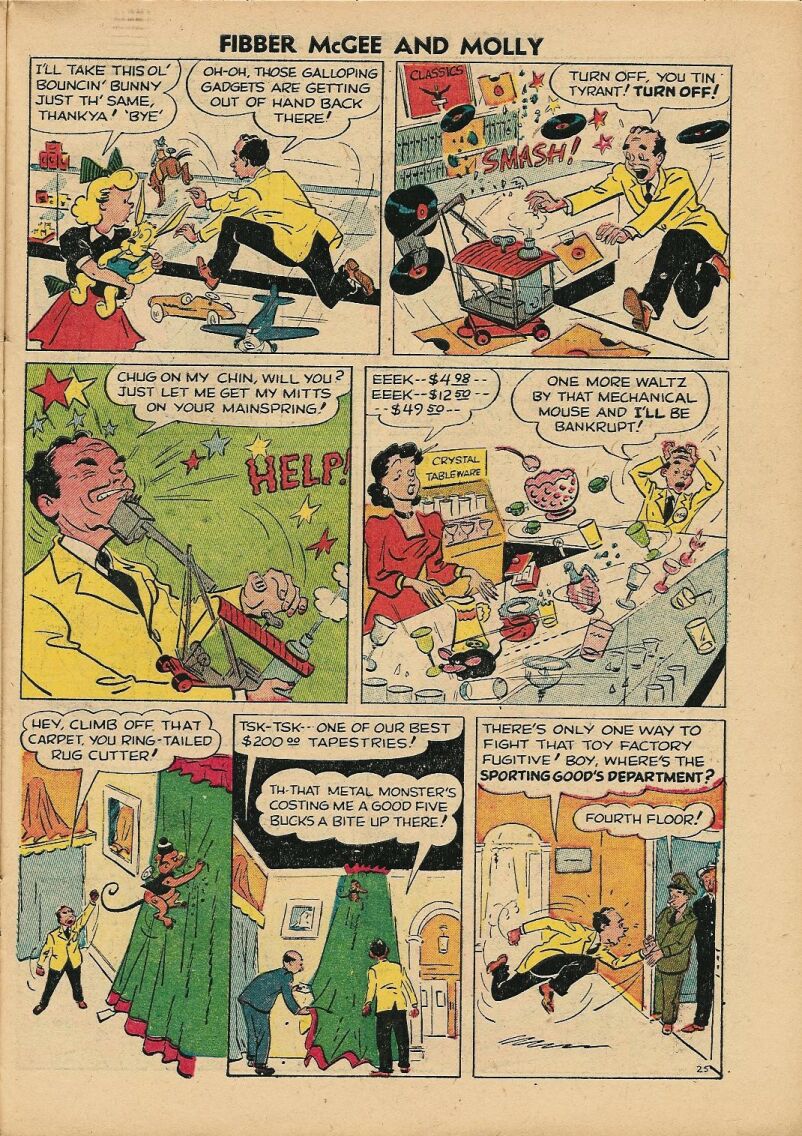 BOOKSTEVE'S LIBRARY: Fibber McGee and Molly Comics-1949