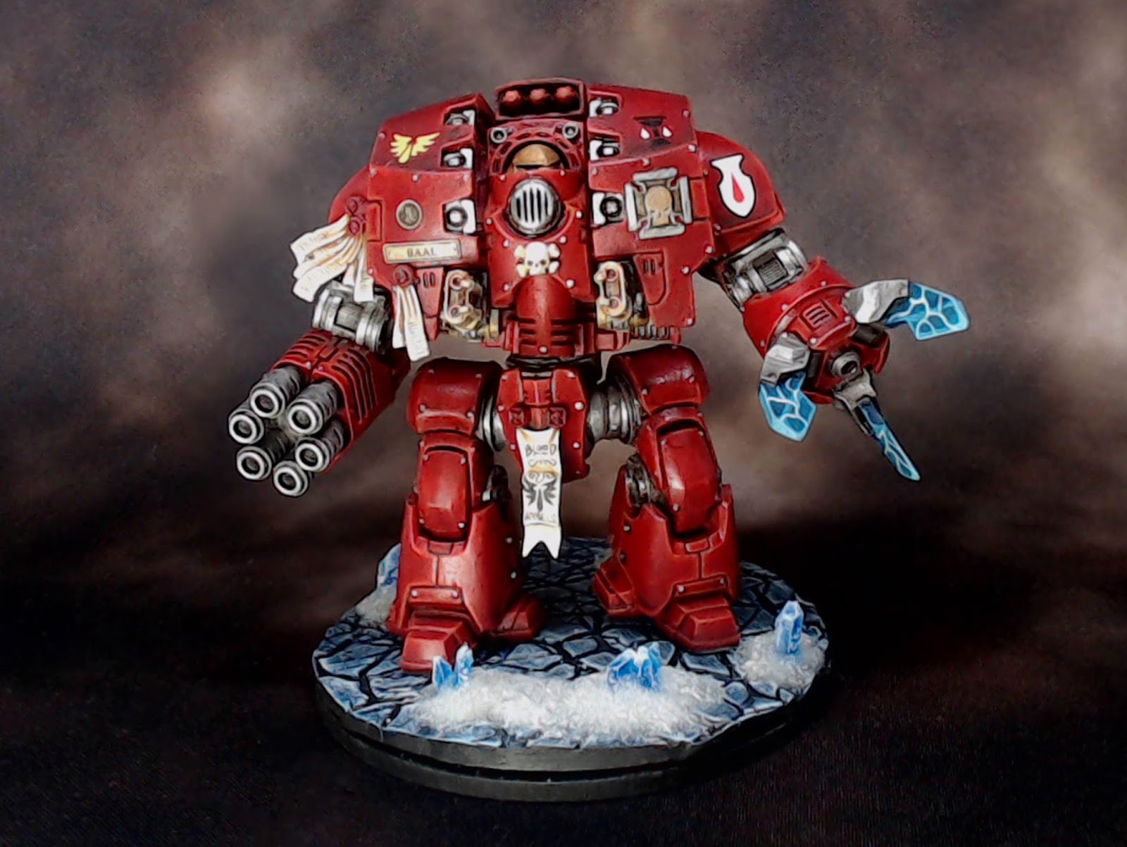 Sepulchre of Heroes: Showcase: Blood Angel Leviathan Dreadnought
