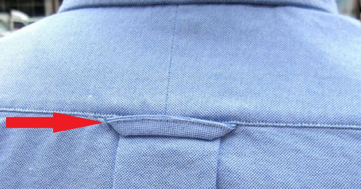 "Why Do" Wednesday - Why Do Some Men's Button Up Shirts Have A Loop On ...