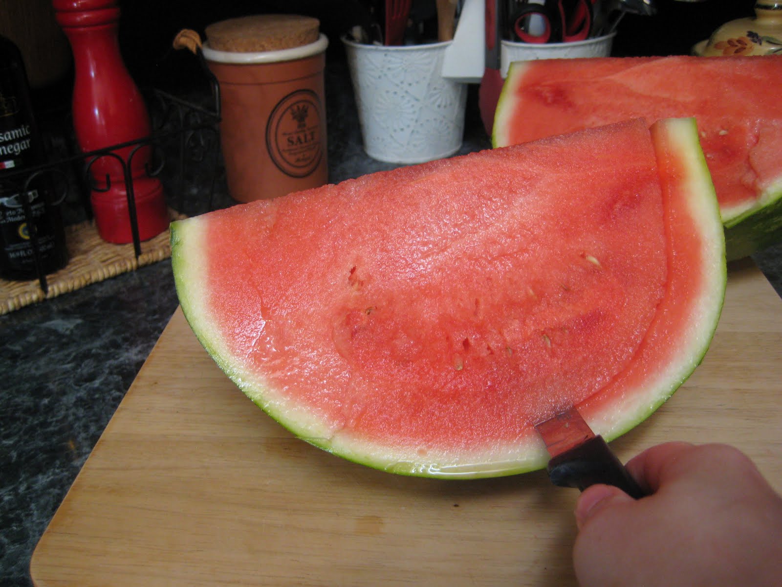 How to Slice a Watermelon Perfectly - Mom 4 Real