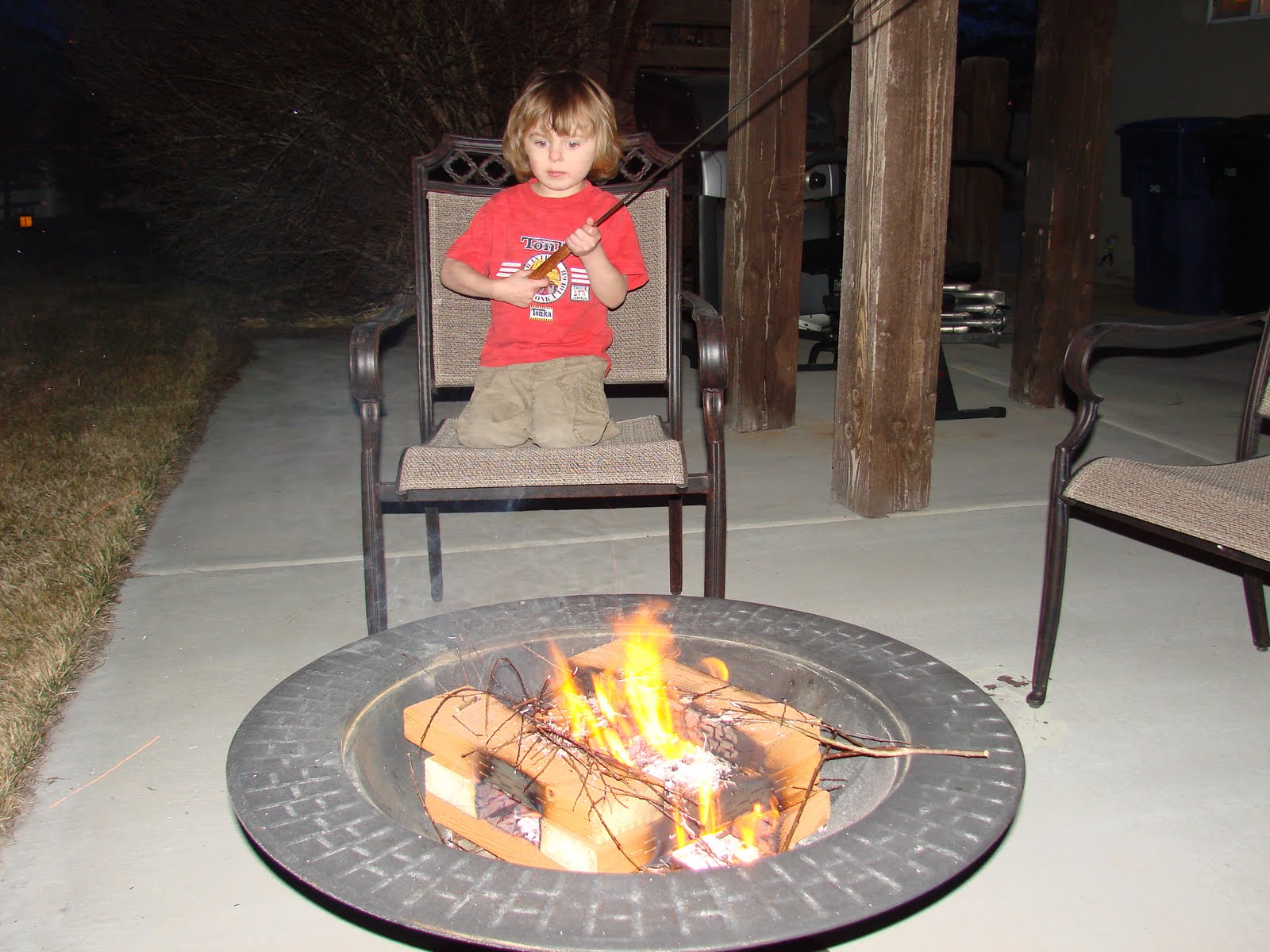 .: TIME FOR A WEENIE ROAST!