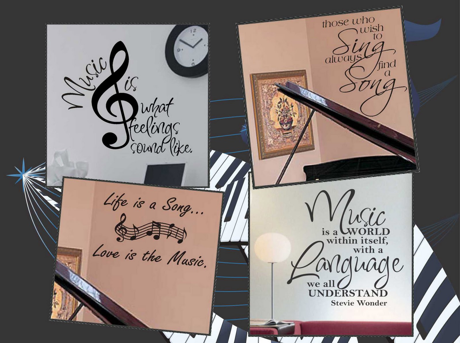 Walls That Talk: Vinyl Wall Quotes for Music Lovers