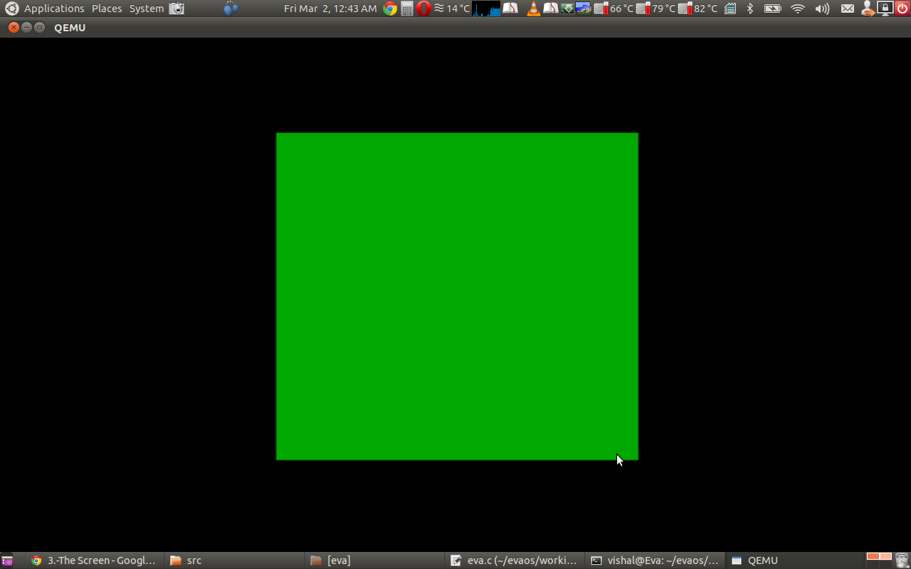 How to make a Operating System ..The SCreeN(TEXT_MODE+VGA) ~ Eva ...