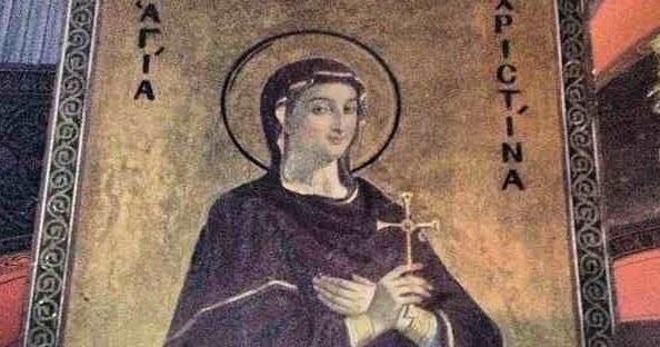 ORTHODOX CHRISTIANITY THEN AND NOW: Saint Christina the Great Martyr as ...