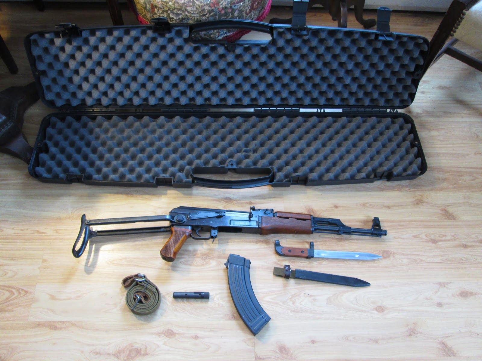 The Chinese AK-47 Blog: Polytech Legend Milled Under-Folder AK-47S