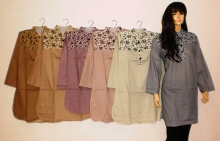 Baju katun wanita Bk0256 | Busana muslim murah