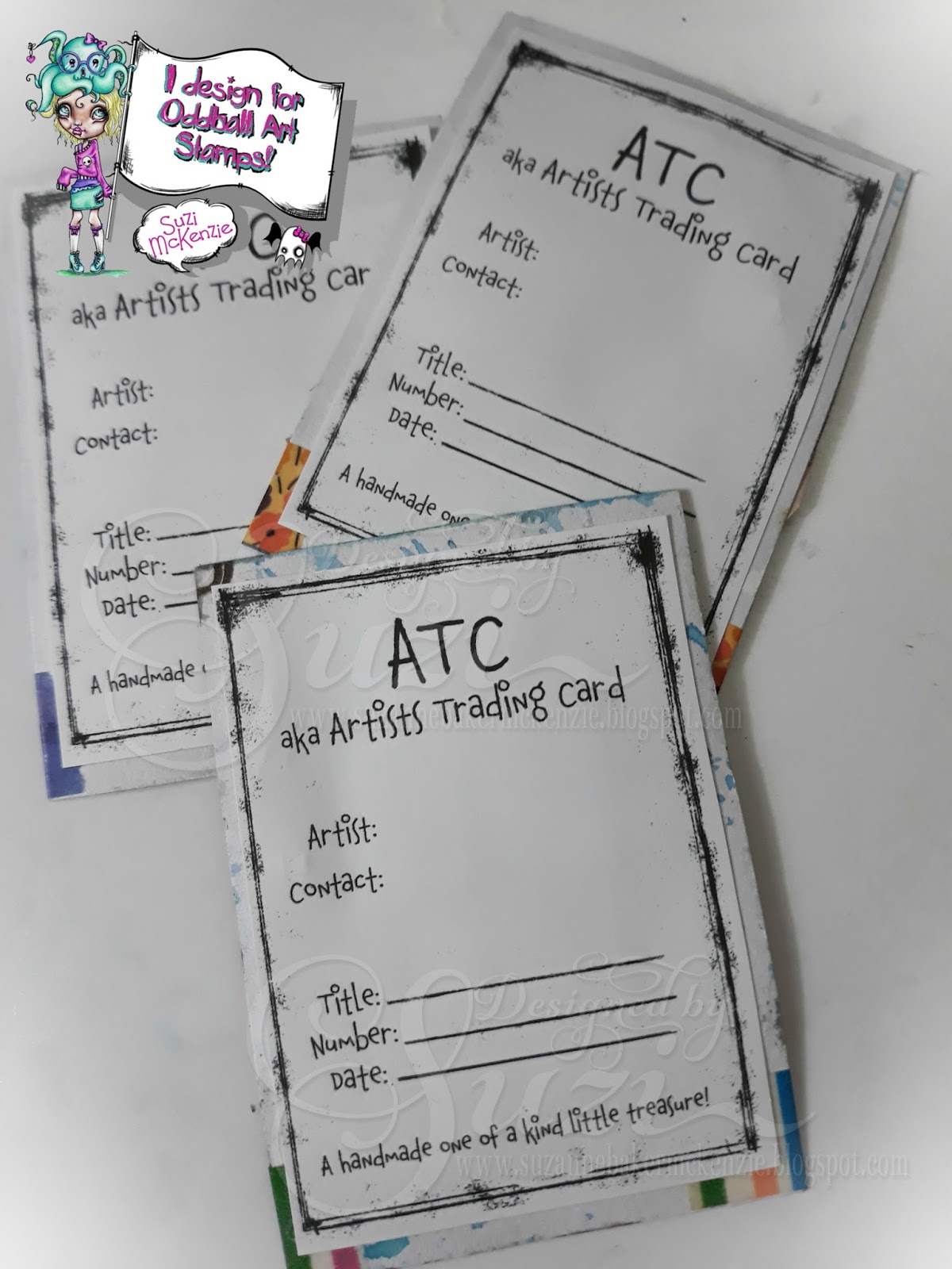 Feature A Creature ATCs and How to Print ATC size images,,,